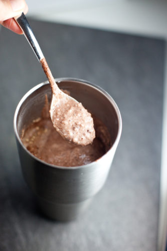 Chunky Peanut Butter Chocolate Protein Shake - Lillie Eats and Tells