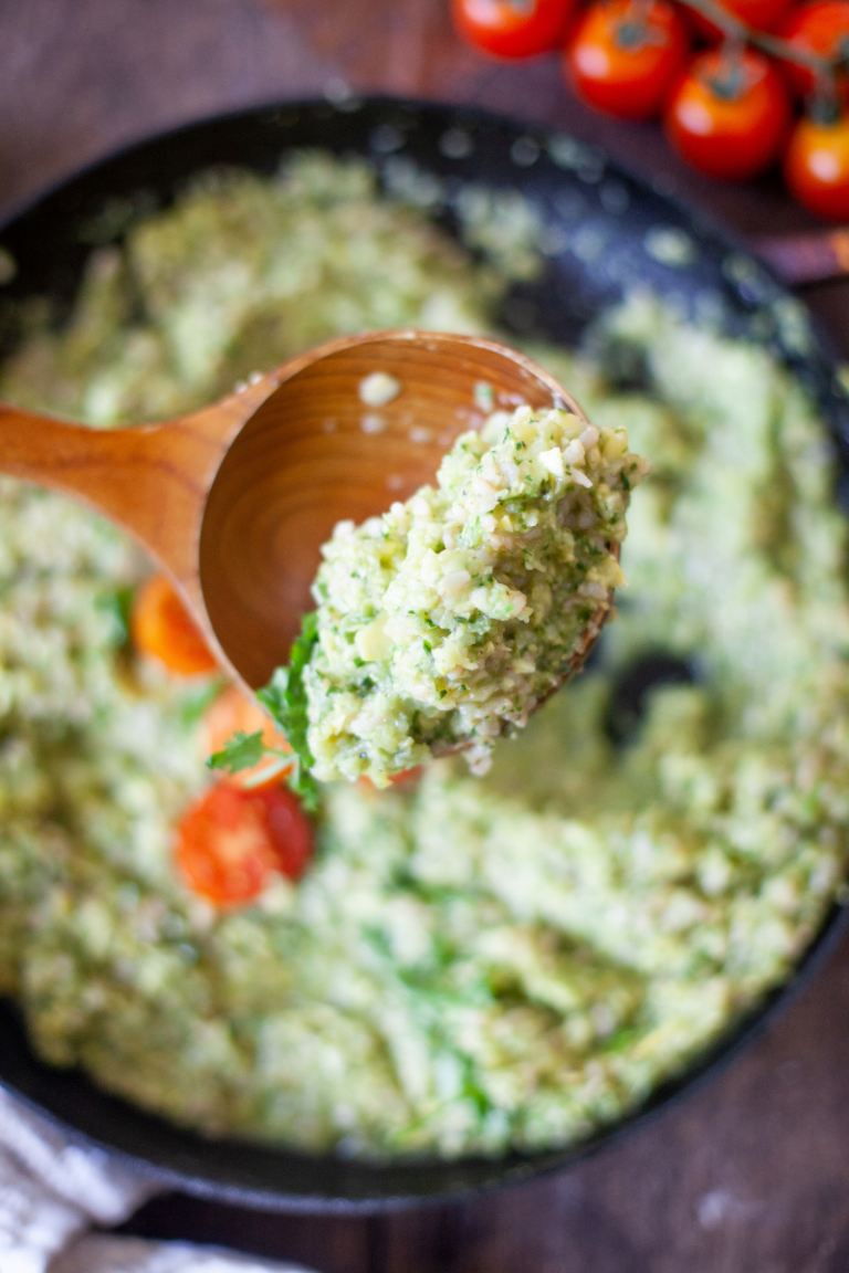 Low Carb Herbed Zucchini Rice - Lillie Eats and Tells