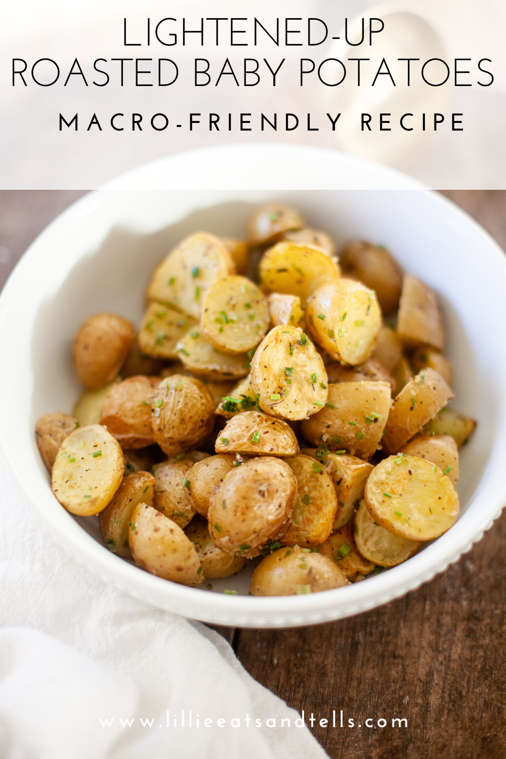 Lightened-Up Roasted Baby Potatoes - Lillie Eats and Tells
