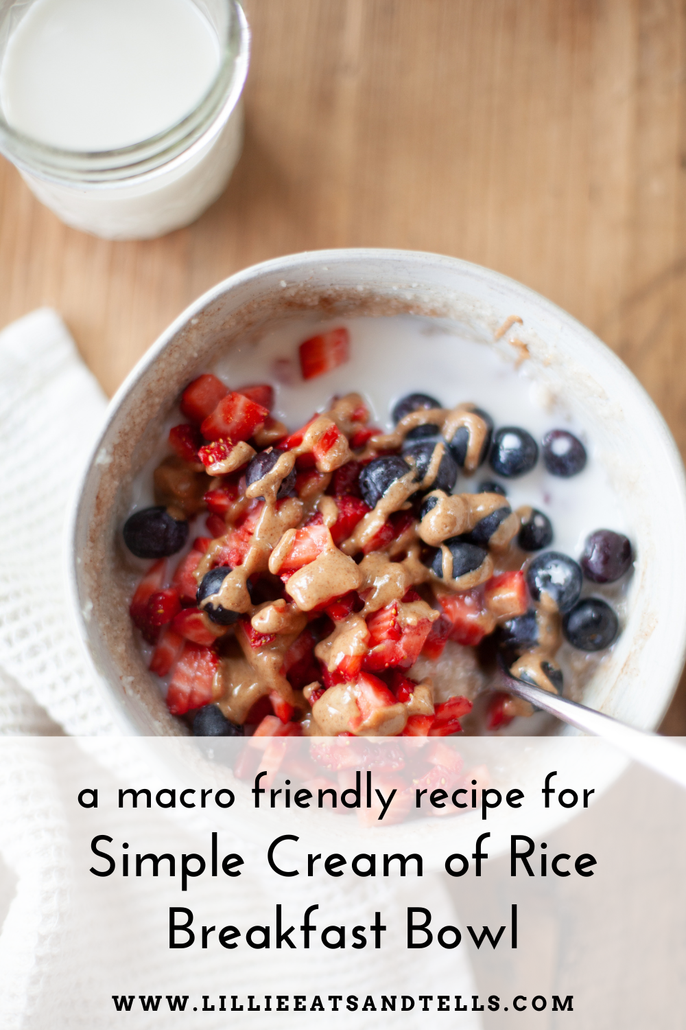 Simple Cream of Rice Breakfast Bowl - Lillie Eats and Tells