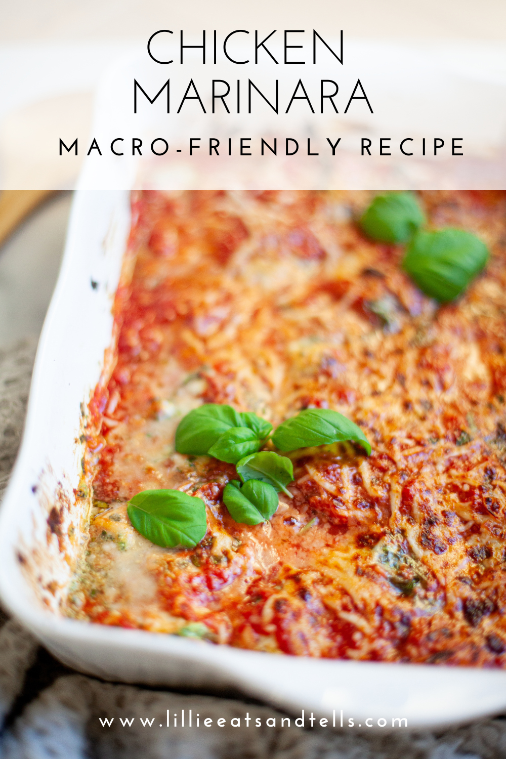 Chicken Marinara - Lillie Eats and Tells