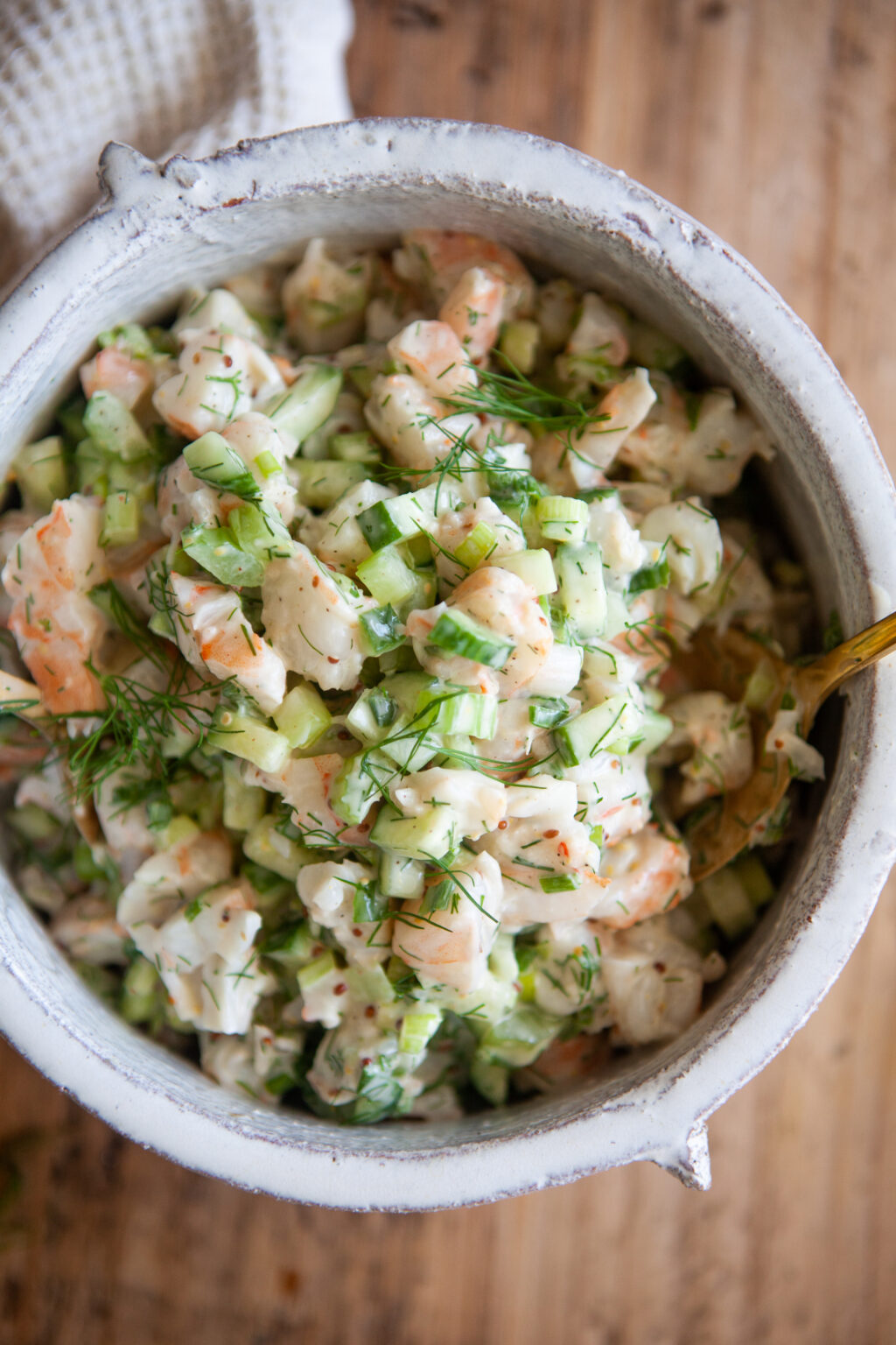Cold Shrimp Salad - Lillie Eats and Tells