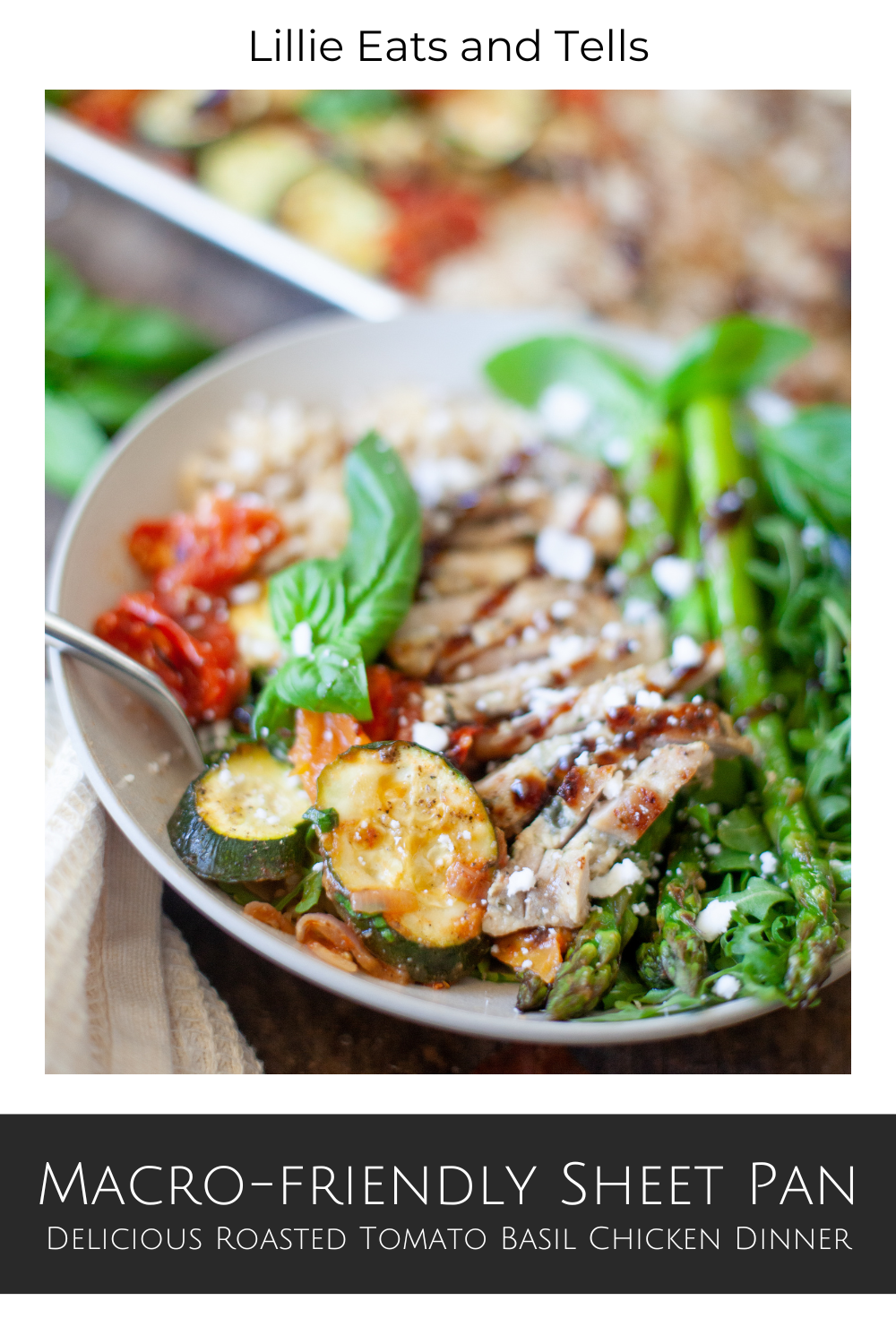 Roasted Tomato Basil Chicken - Lillie Eats and Tells