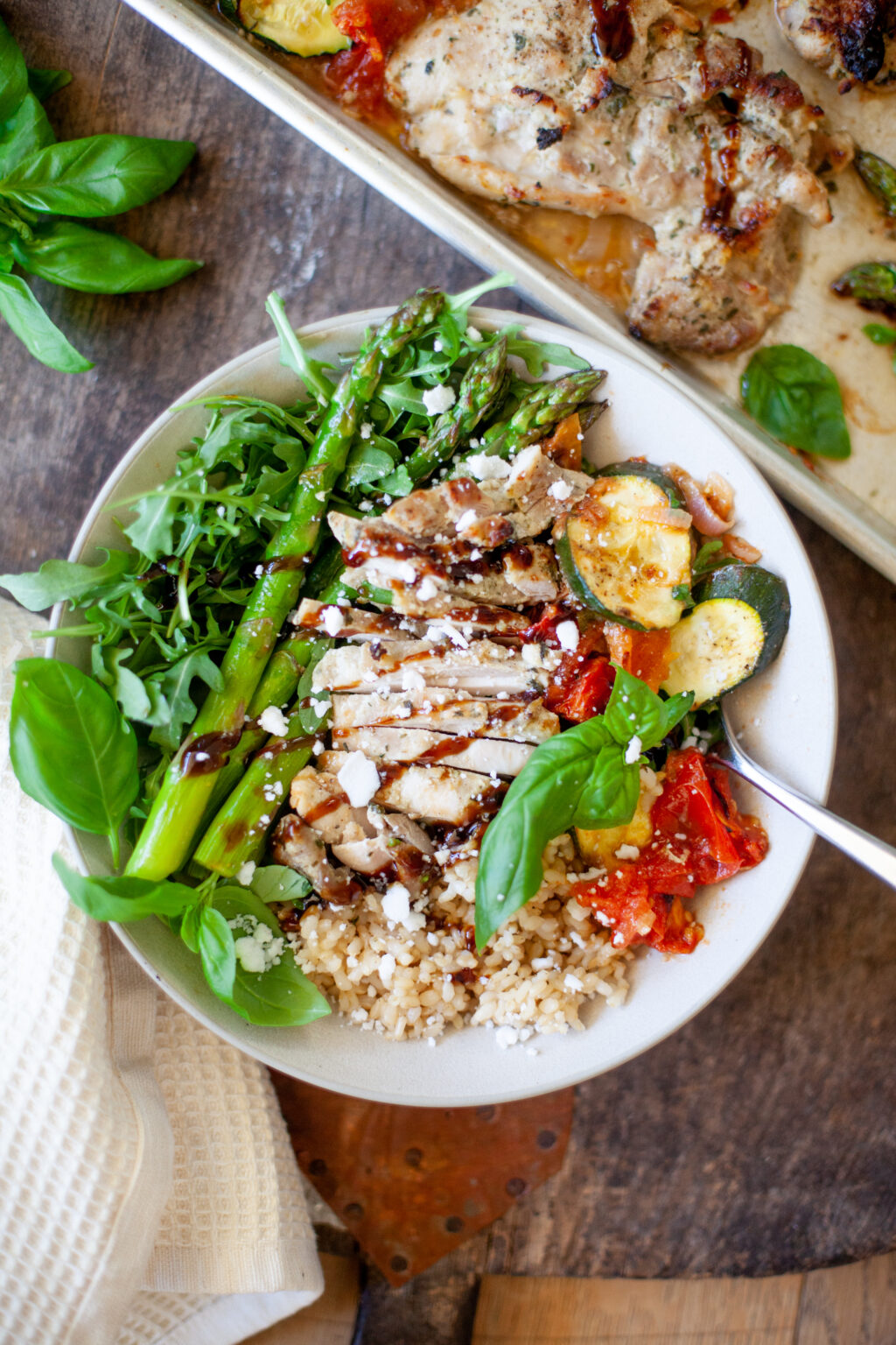 Roasted Tomato Basil Chicken - Lillie Eats and Tells