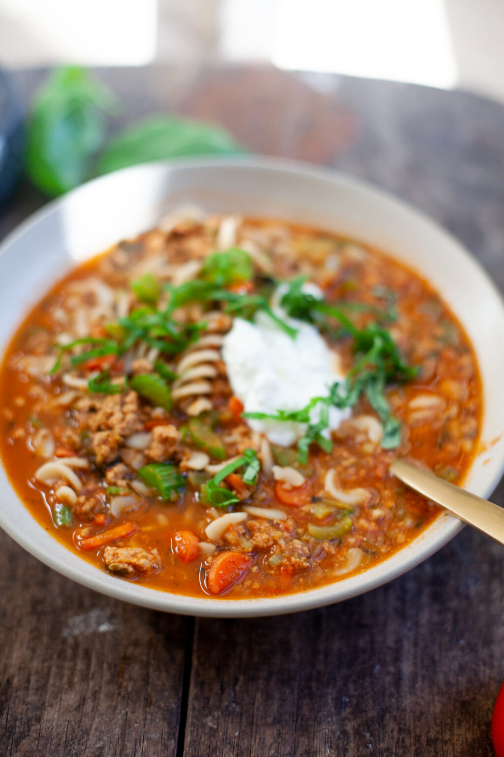Italian Pasta Soup - Lillie Eats and Tells