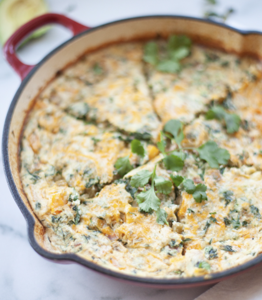 Ham and Veggie Frittata - Lillie Eats and Tells