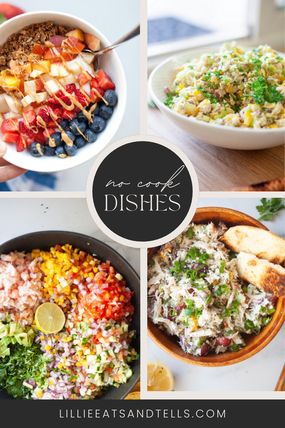 Macro-friendly No-cook Summer Meals - Lillie Eats and Tells