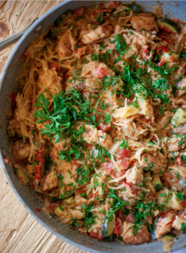 6 Macro-friendly Spaghetti Squash Recipes - Lillie Eats and Tells