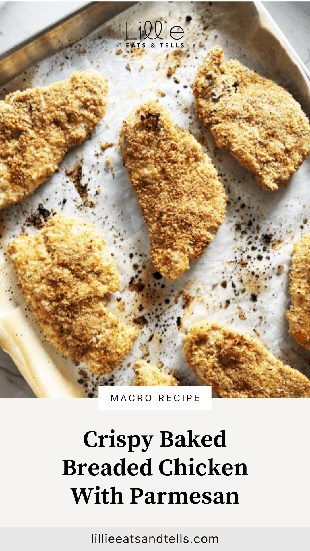 Baked Breaded Chicken - Lillie Eats and Tells