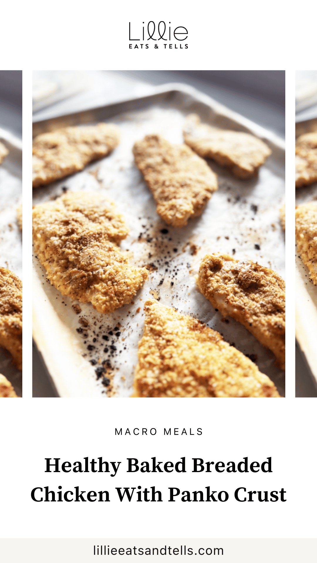 Baked Breaded Chicken - Lillie Eats and Tells