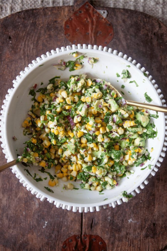 Corn Avocado Salad - Lillie Eats and Tells