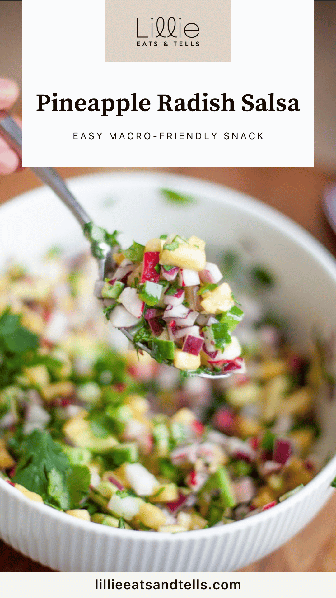 Pineapple Radish Salsa - Lillie Eats and Tells