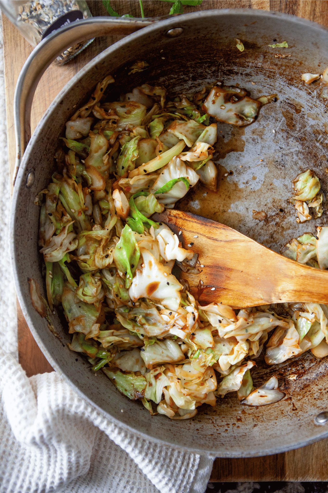 Simple Sautéed Cabbage - Lillie Eats and Tells
