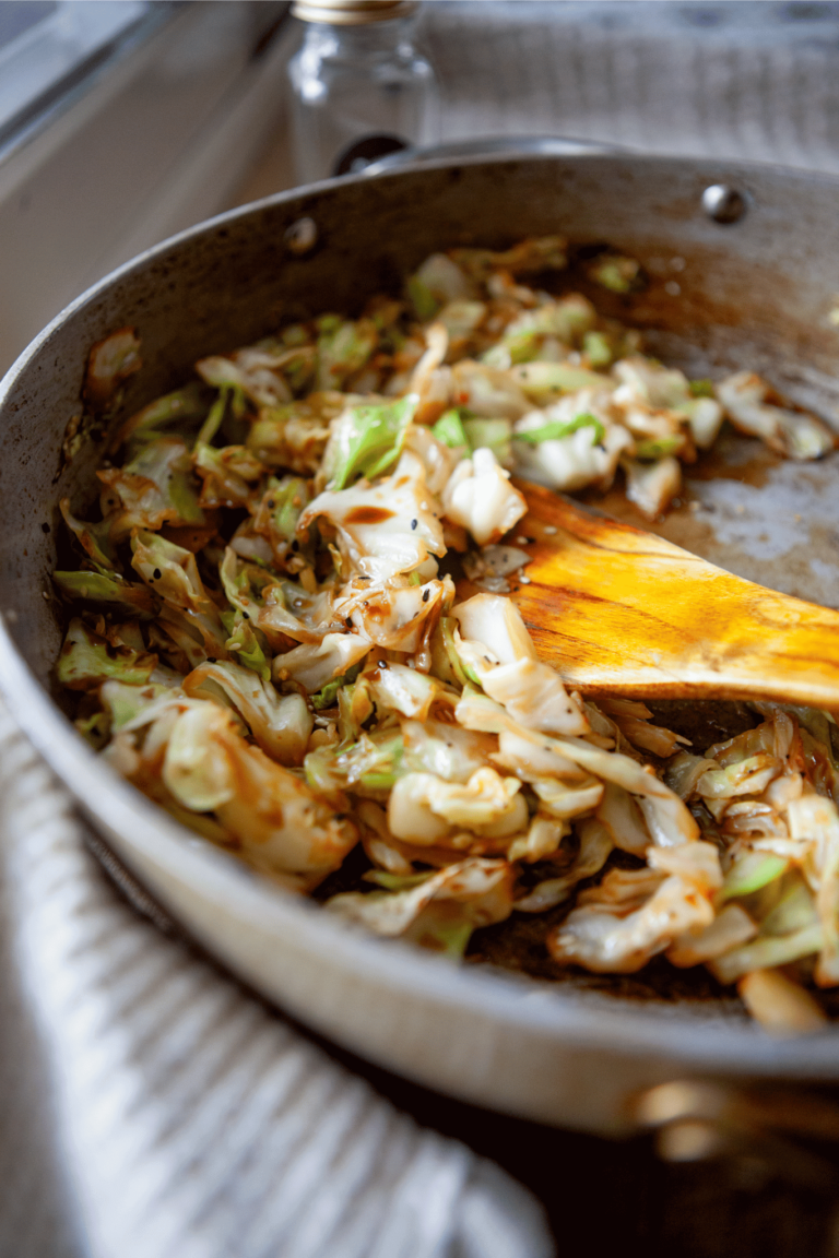 Simple Sautéed Cabbage - Lillie Eats and Tells