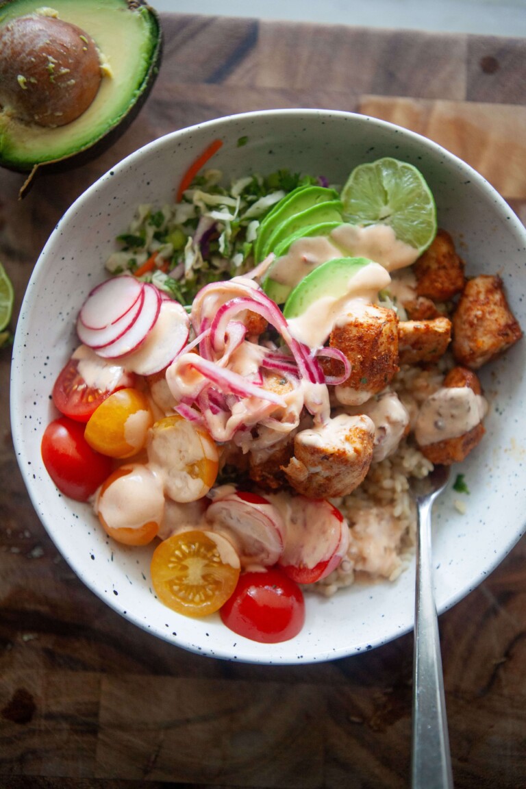 Fish Taco Bowls - Lillie Eats and Tells