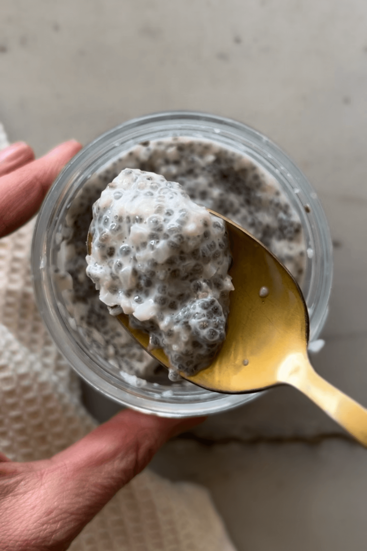 Cauliflower Chia Pudding - Lillie Eats and Tells