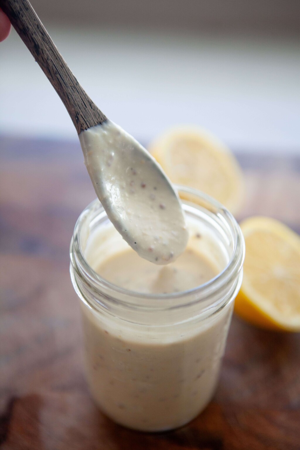 Greek Yogurt Caesar Dressing - Lillie Eats and Tells