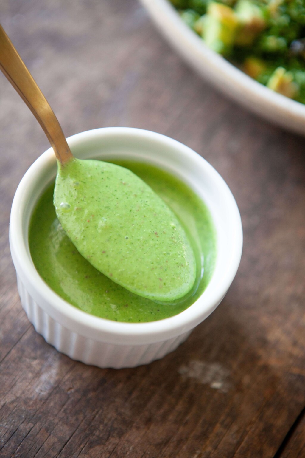 Lemon Balsamic Cilantro Dressing - Lillie Eats and Tells