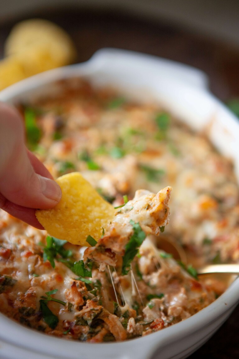 Creamy Rotel Chicken Bake - Lillie Eats and Tells