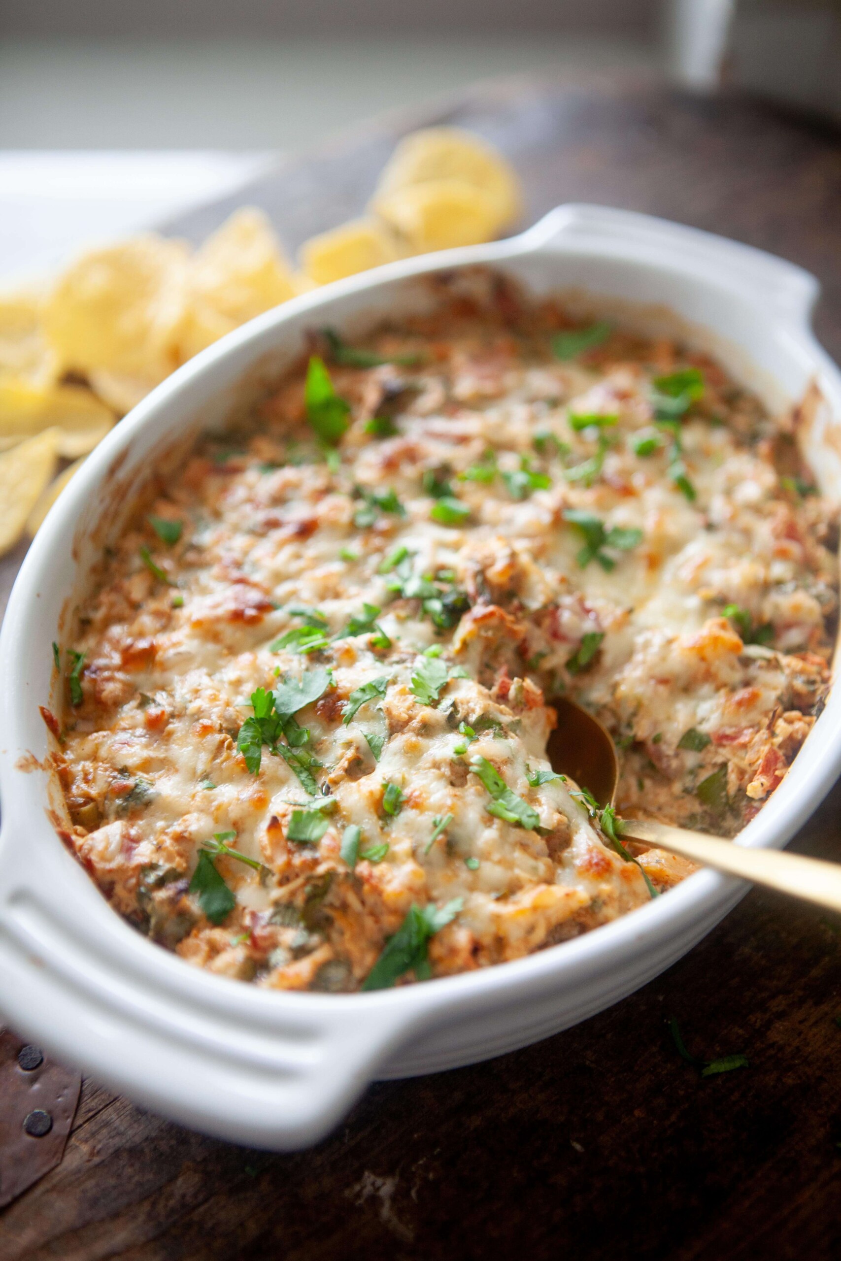 Creamy Rotel Chicken Bake - Lillie Eats and Tells